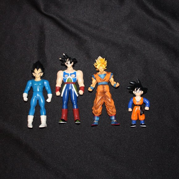 dragon ball Z | Toys | Dragon Ball Z Action Figure Bundle 4 Goku ...